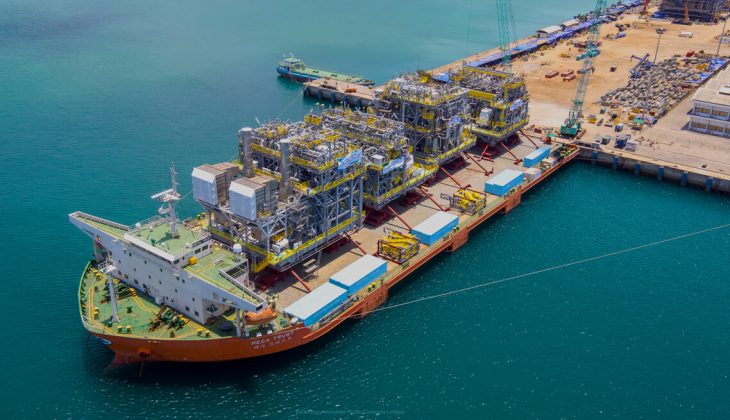 巴西FPSO P71 上部模块在大连中远开工 | SinorigOffshore