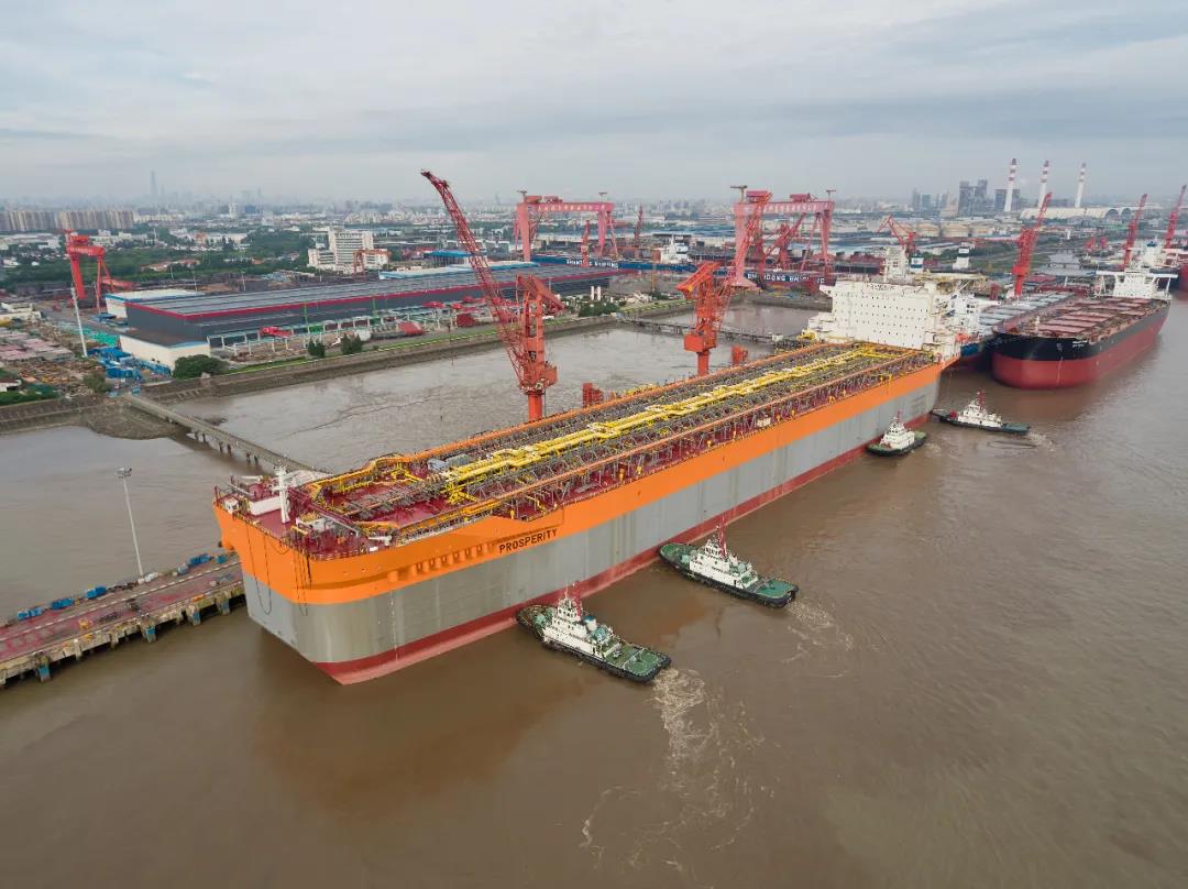 外高桥交付SBM Offshore第二艘FPSO船体 | SinorigOffshore