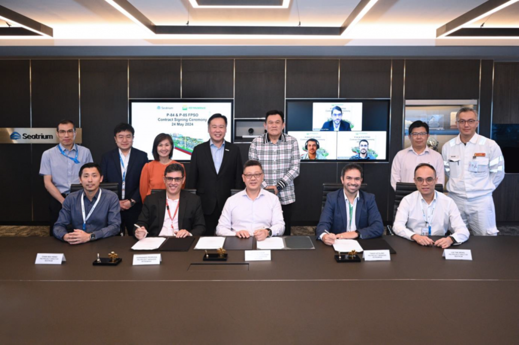 81.51亿美元！Seatrium签署P84和P85 FPSO设计建造合同 | SinorigOffshore